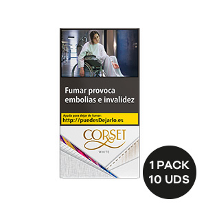 CIG CORSET WHITE SUPERSLIMS - Cigarros y Puros Canarios S.L